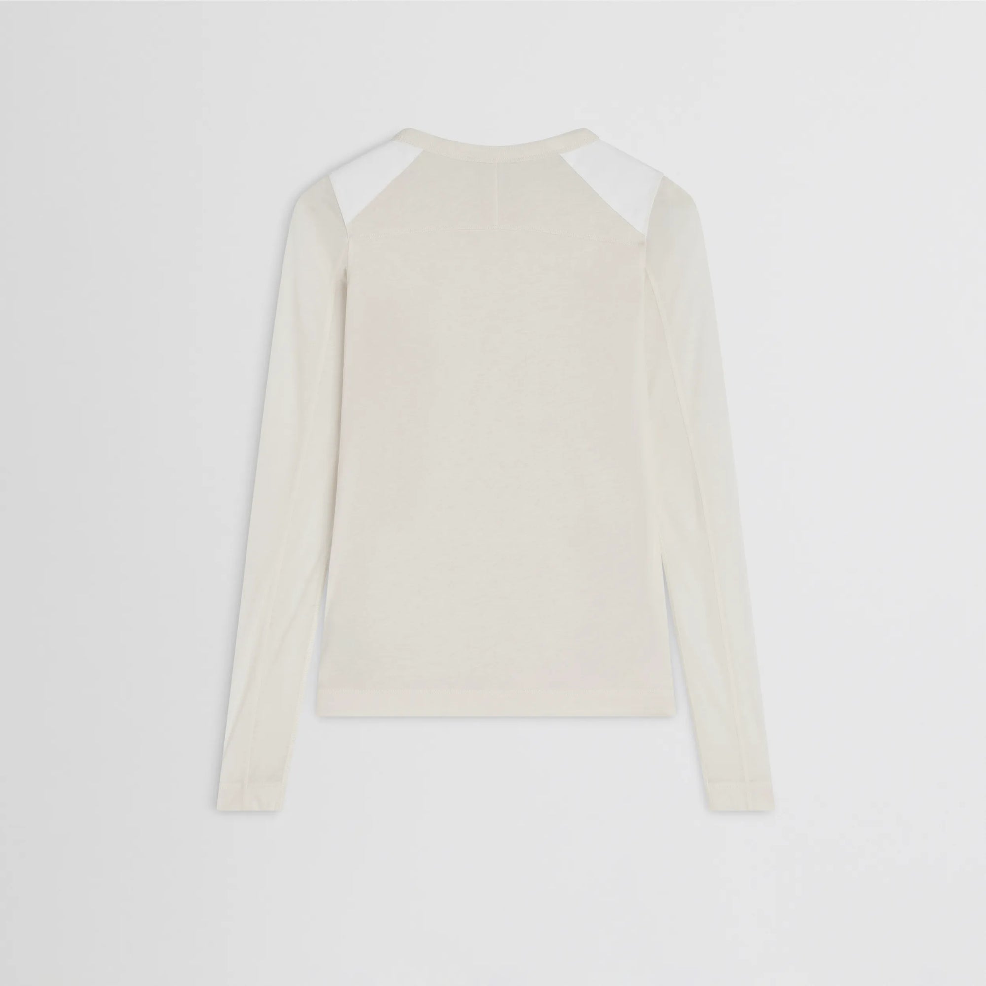 Ultra Fine Top with Utility Patches - Ivory | Simon James
