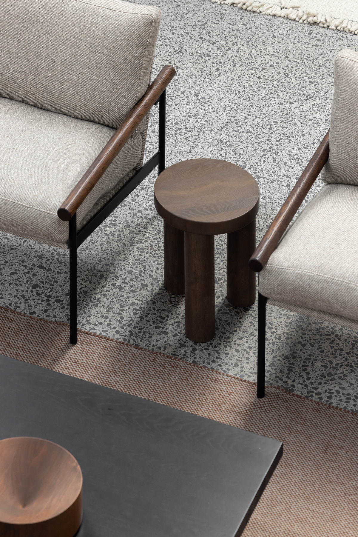 Offset Stool / Side Table | Simon James